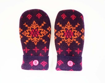 Mittens upcycled | Etsy