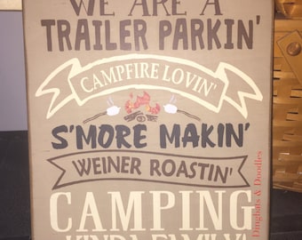 Trailer park sign | Etsy