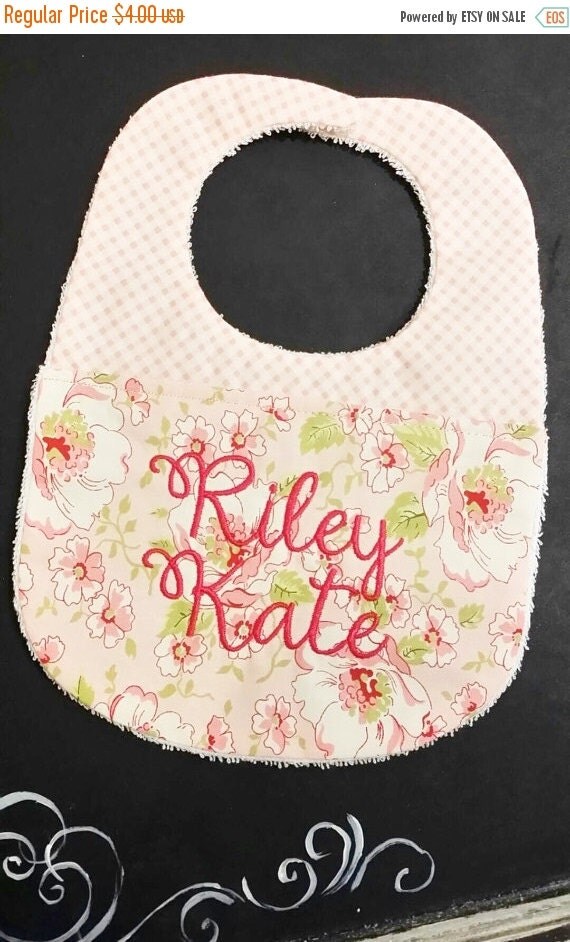 50% Off 2344 In the Hoop Baby Bib applique by AppliqueCornerDesign