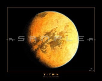 Titan drawing | Etsy