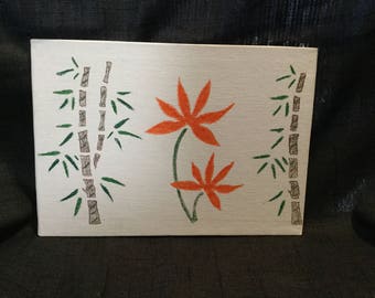 Bamboo stencil | Etsy