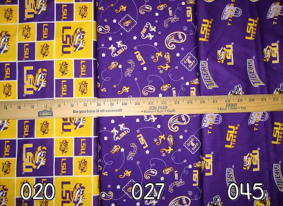 NCAA Louisiana State University LSU Tigers Purple & Gold