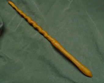 Yew wood wand | Etsy