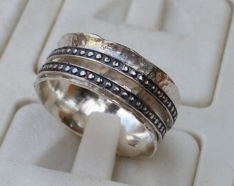 Spinner band ring | Etsy