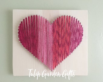 String art heart | Etsy