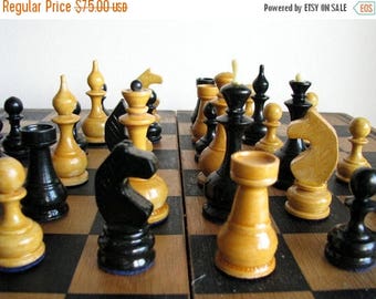 Antique chess set | Etsy