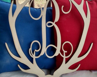 Antler letter | Etsy