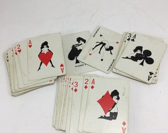 Pinup playing cards | Etsy