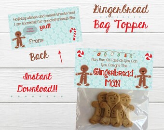 Cookie bag toppers | Etsy