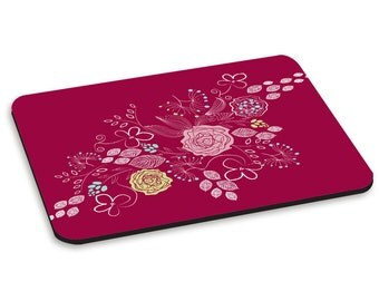 Purple mouse pad | Etsy