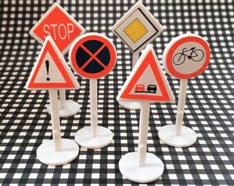 Miniature stop sign | Etsy