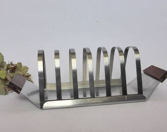 Silver toast rack | Etsy