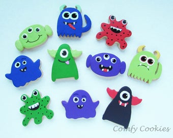 Monster Cookies Little Monsters Birthday Monster Bash
