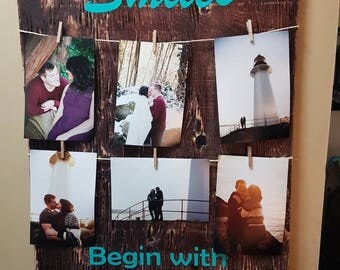 Photo clothesline | Etsy