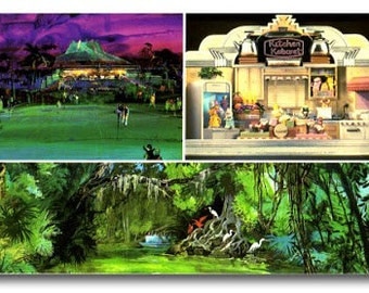 EPCOT Center Pavilion symbols vinyl decal / sticker set of