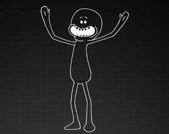 Mr meeseeks sticker | Etsy