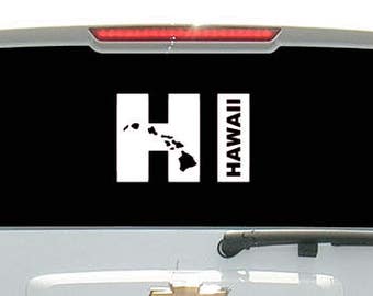 Hawaii decal | Etsy
