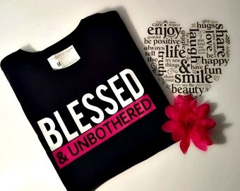 Unbothered t shirt | Etsy