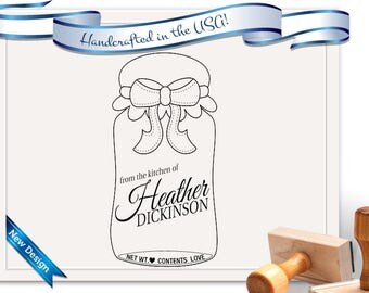 Recipe card stamp | Etsy