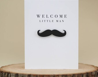 Welcome little man | Etsy