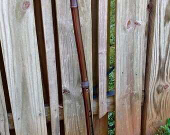 Bamboo walking stick | Etsy