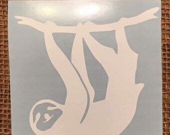 Sloth decal | Etsy