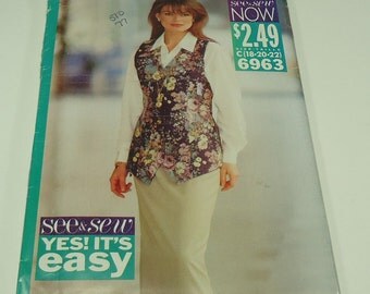 Princess seam vest | Etsy