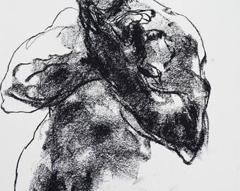 contemporary original figure paintings and by derekoverfieldart