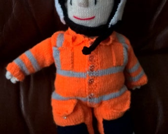 Policeman postman and paramedic pdf knitting pattern