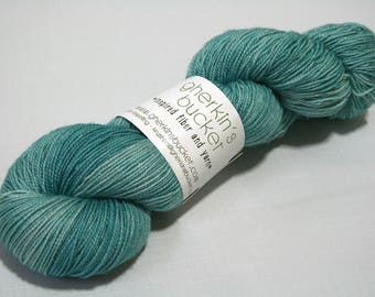Hand Dyed Yarn Hand Dyed Fiber Handspun Yarn by GherkinsBucket