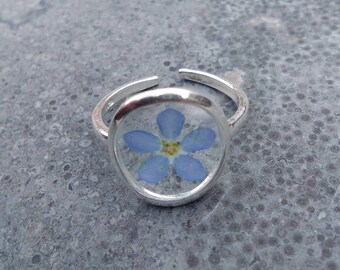 Forget me not ring | Etsy