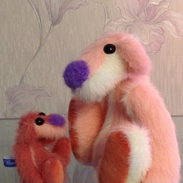 OOAK artist bears 1/48 miniatures dolls houses by BotanyBears