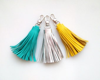 Emerald keychain | Etsy