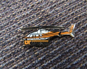 Helicopter lapel pin | Etsy