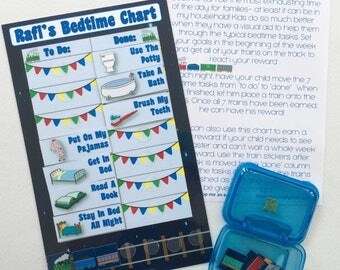 Kids chore chart | Etsy