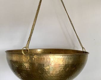 Brass plant pot | Etsy