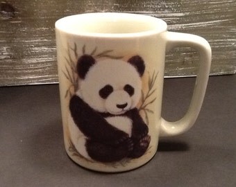 Panda mug | Etsy