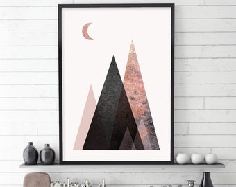 Scandinavian poster | Etsy