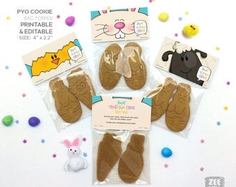 Printable Digital Small Easter Bag Topper