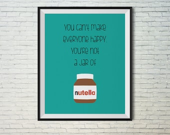 Chocolate quote | Etsy