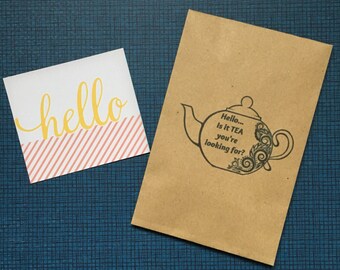 Tea bag envelope | Etsy