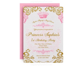 Royal invitation | Etsy