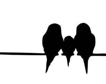 Bird stencils | Etsy