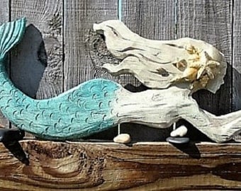 Unique mermaid wall decor related items | Etsy