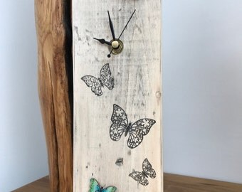Butterfly clock | Etsy