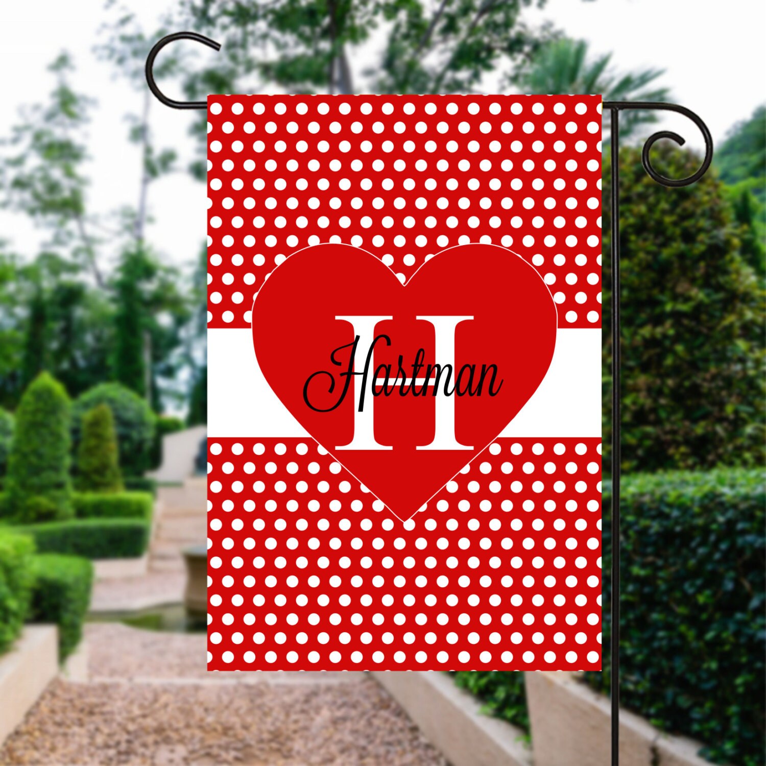 Valentines Day Flag Valentine Heart Flag Valentine Yard