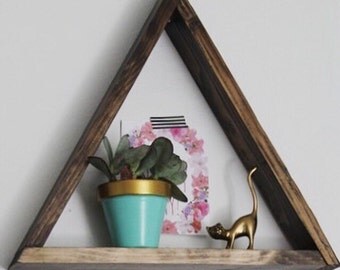Unique triangle shelf related items | Etsy