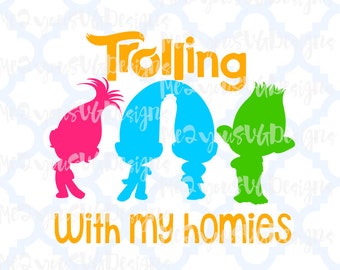 Trolls svg | Etsy