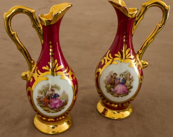 Limoges pitcher | Etsy