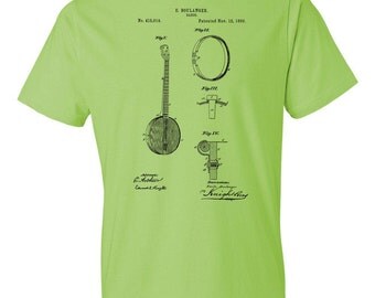 Banjo t shirt | Etsy